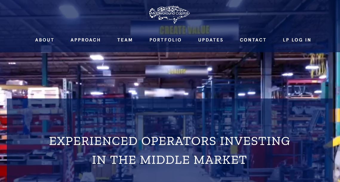 MiddleGround Capital | Captivating Industrial Investment Website